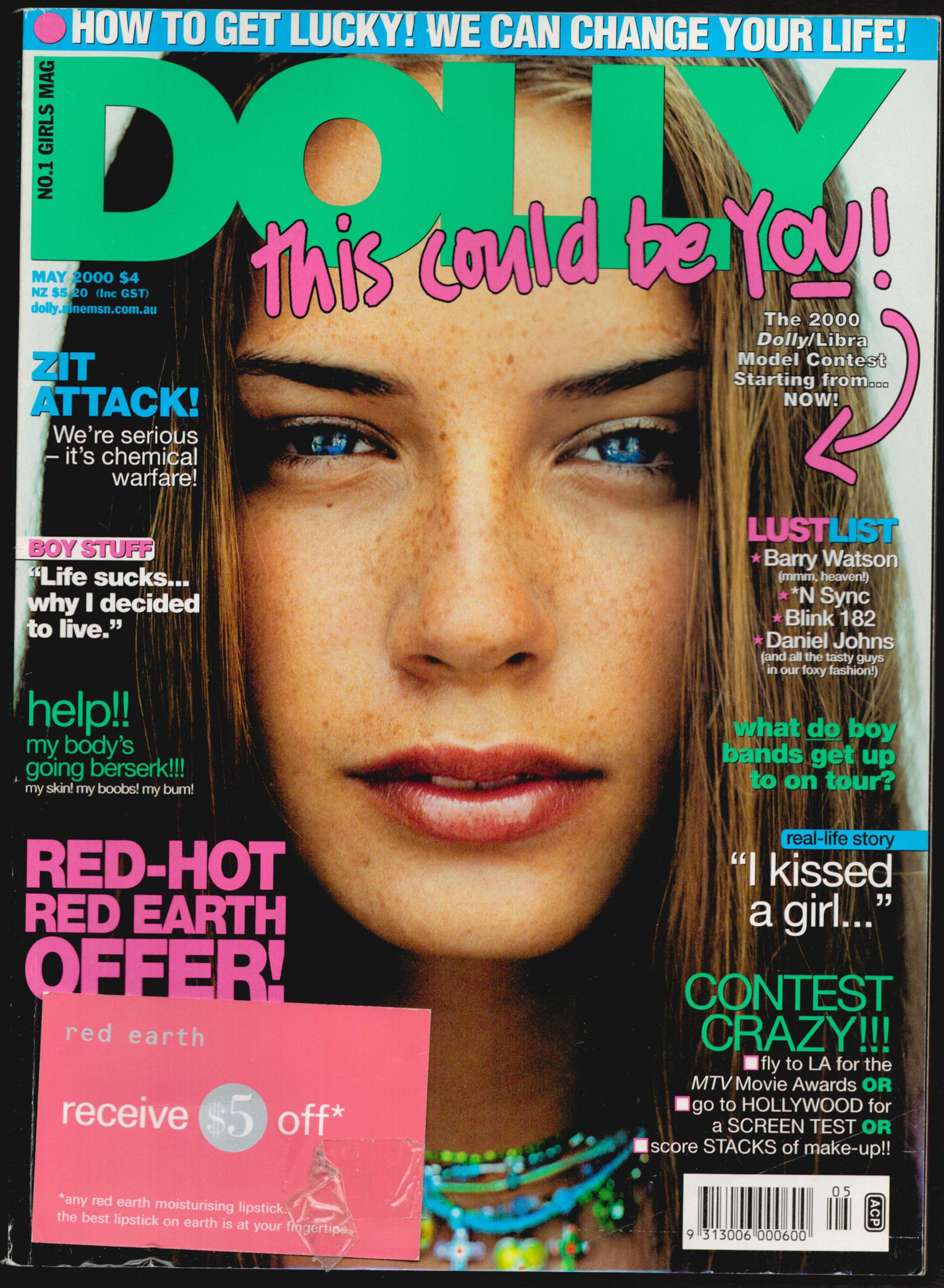Teen Fashion Magazine Layout