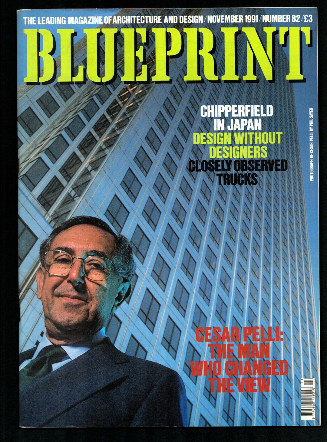Blueprint No 82 Nov 1991 Architecture and Design Magazine - Etsy