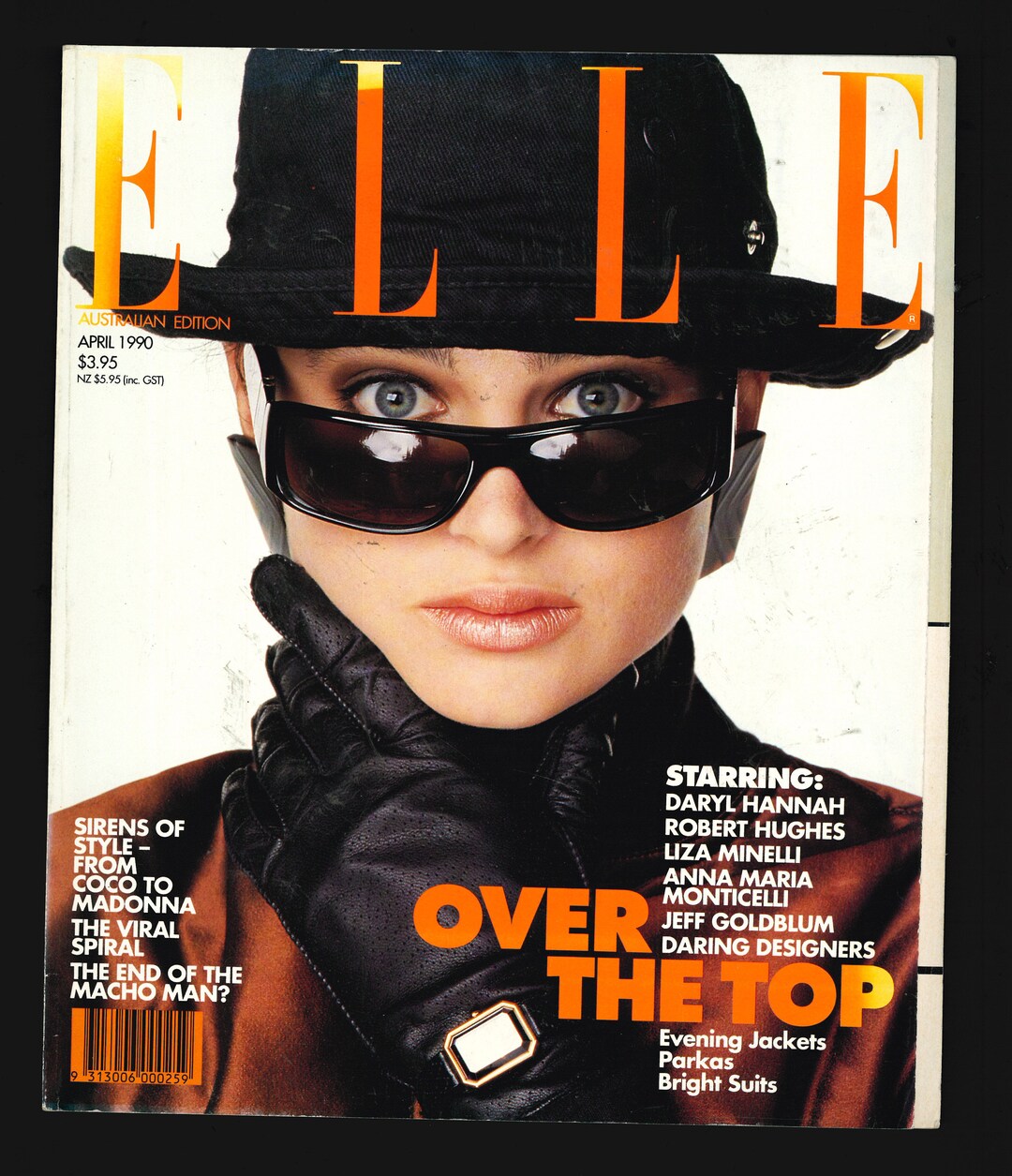 Elle Australia April 1990 Vintage Magazine - Etsy