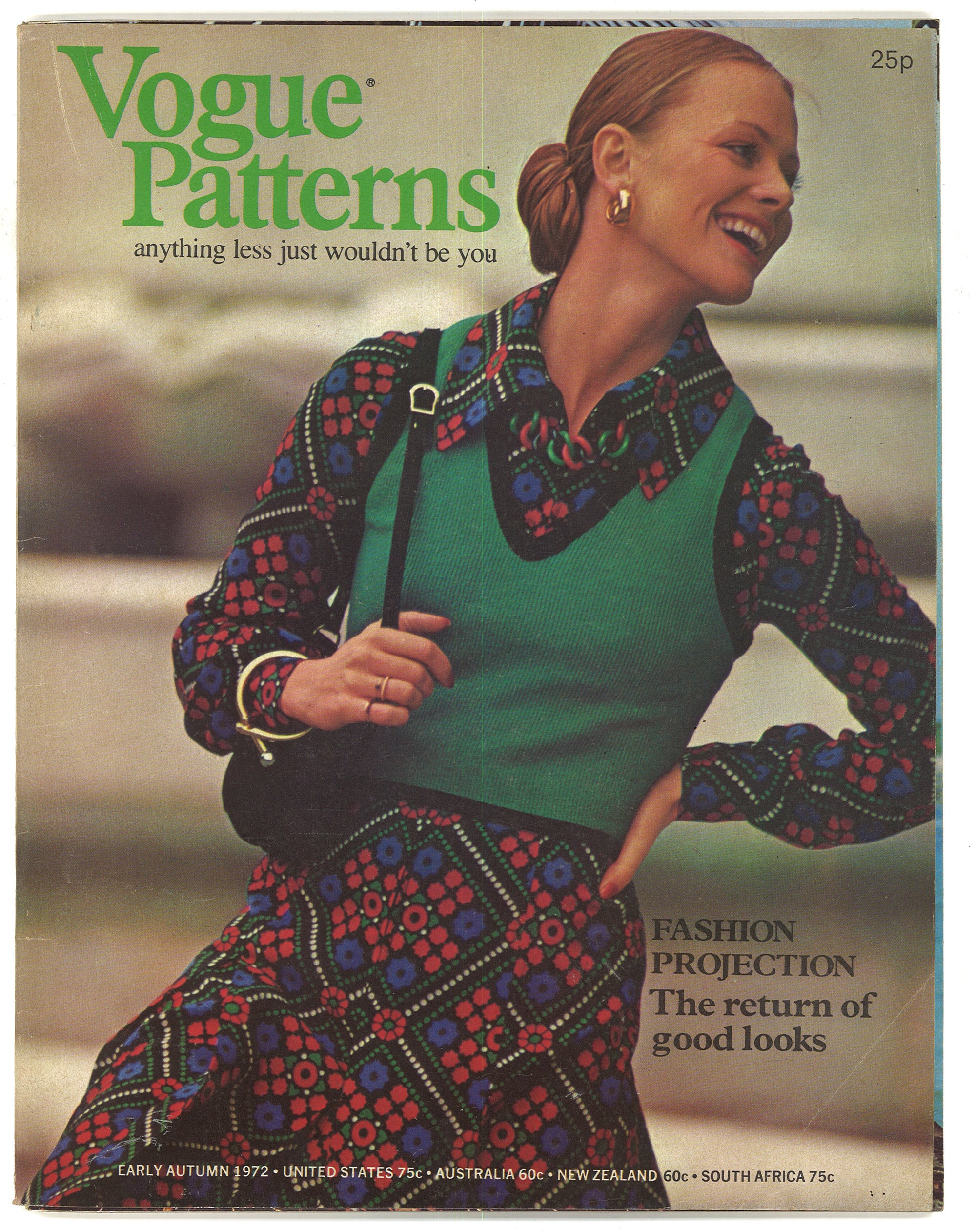Vogue Pattern Book Early Autumn 1972 Original Vintage Fashion - Etsy UK