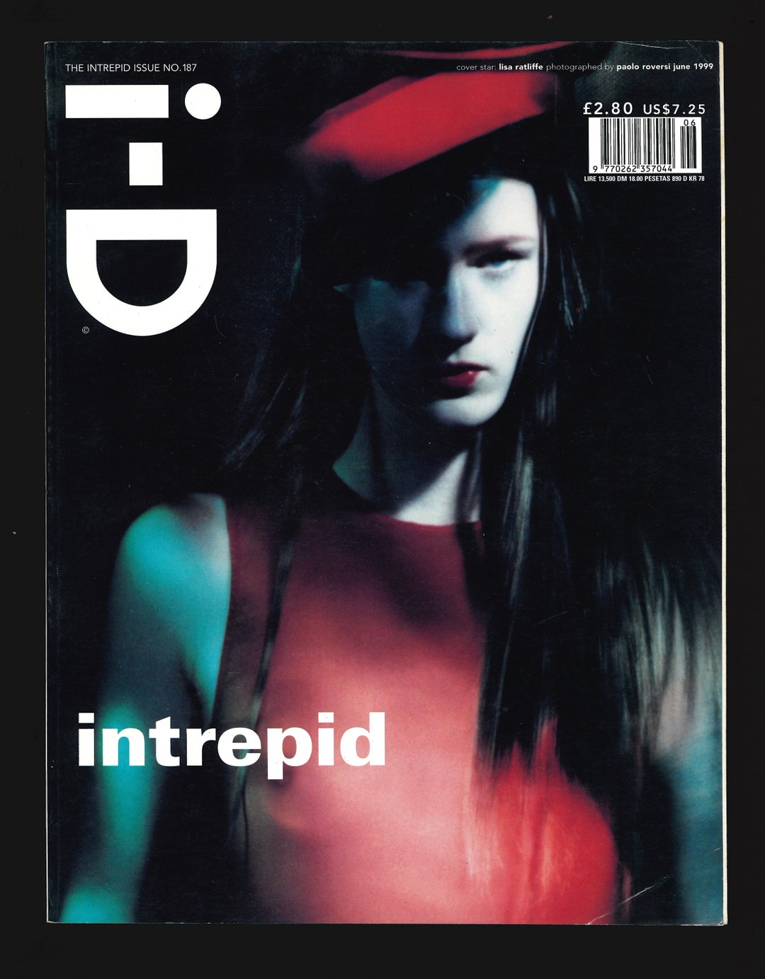 I-D No 187 June 1999 the Intrepid Issue Original Vintage Fashion ...