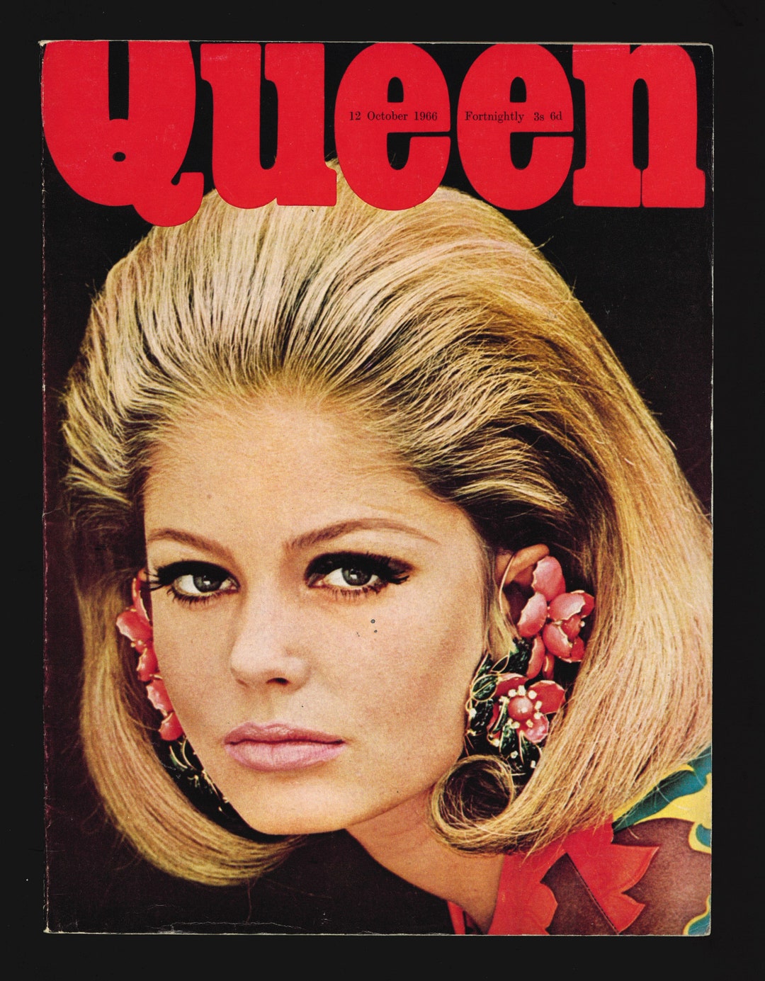 Queen Magazine Oct 12 1966 Original Vintage Fashion Magazine Helmut ...