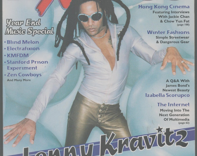 Axcess US Magazine Vol III No 3 1995 Music Technology Lenny Kravitz - Etsy