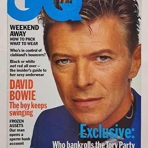 GQ UK 1991 Original Vintage Magazine - Etsy