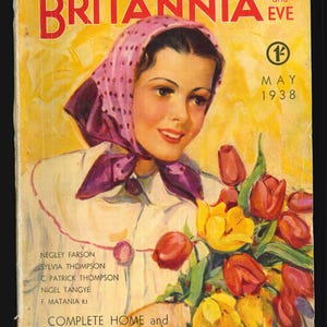 Britannia and Eve British 1938 Original Vintage Fashion Magazine Scarce ...