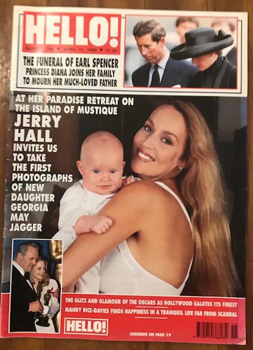 Hello No 198 April 11 1992 Original Vintage Fashion Magazine Birthday ...
