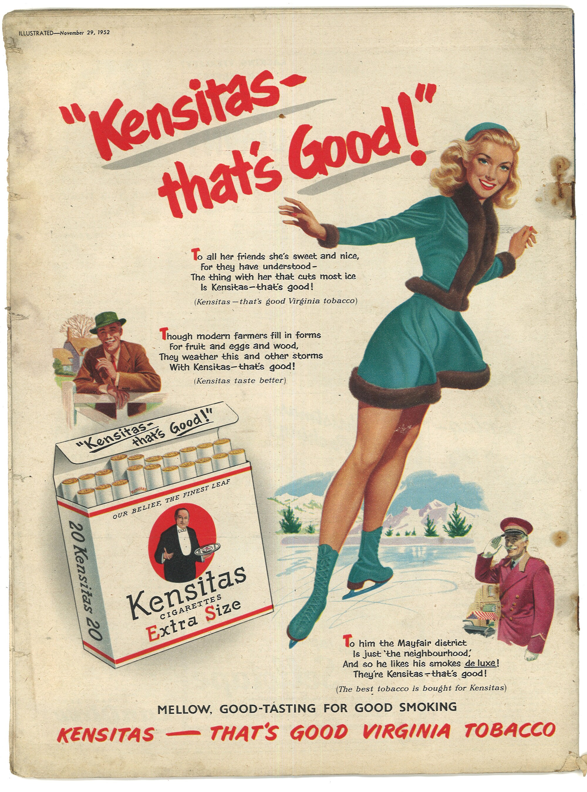 Illustrated Nov 29 1952 Entertainment Weekly Magazine Gifts Birthday ...