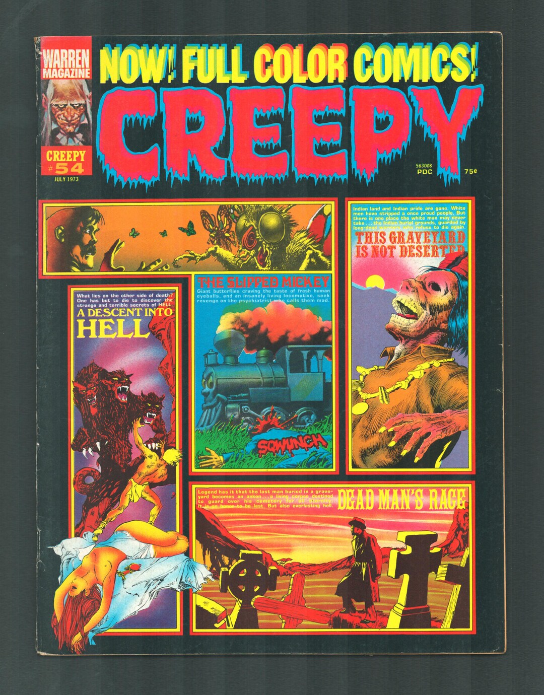 Creepy No 45 July 1973 Warren Horror Comic - Etsy