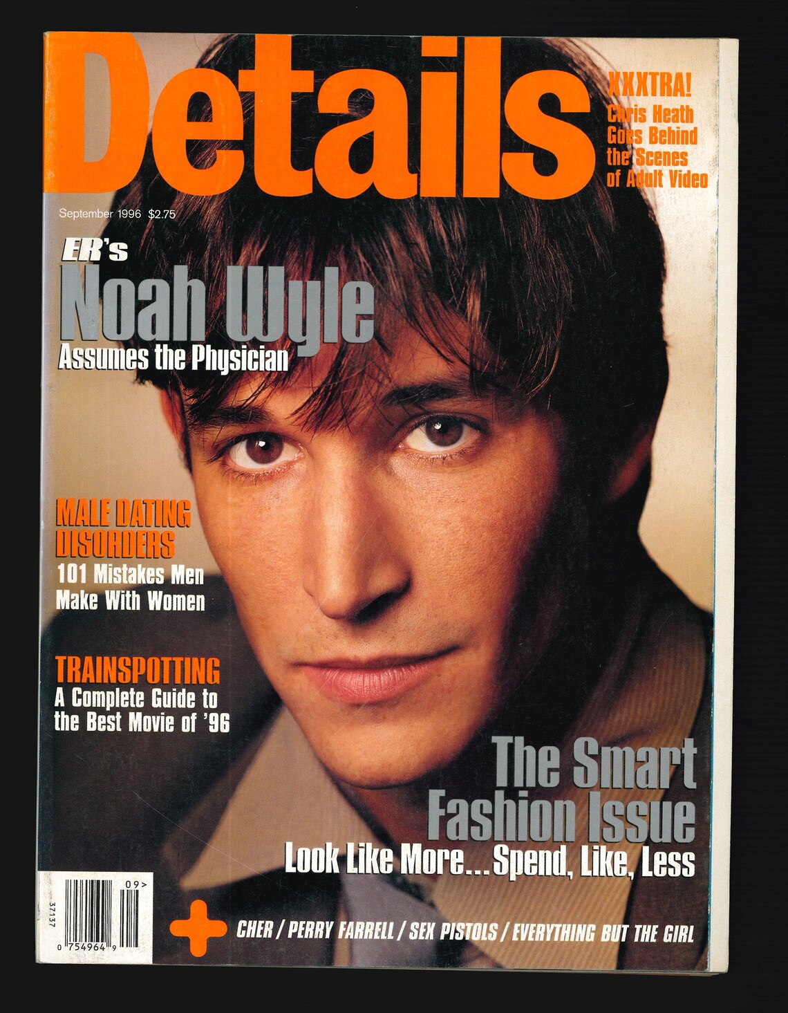 Details 1996 Original Magazine Mark Wahlberg Nicholas Cage Ben Stiller ...