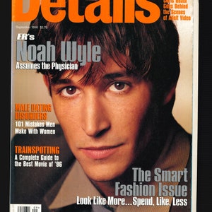 Details 1996 Original Magazine Mark Wahlberg Nicholas Cage Ben Stiller ...