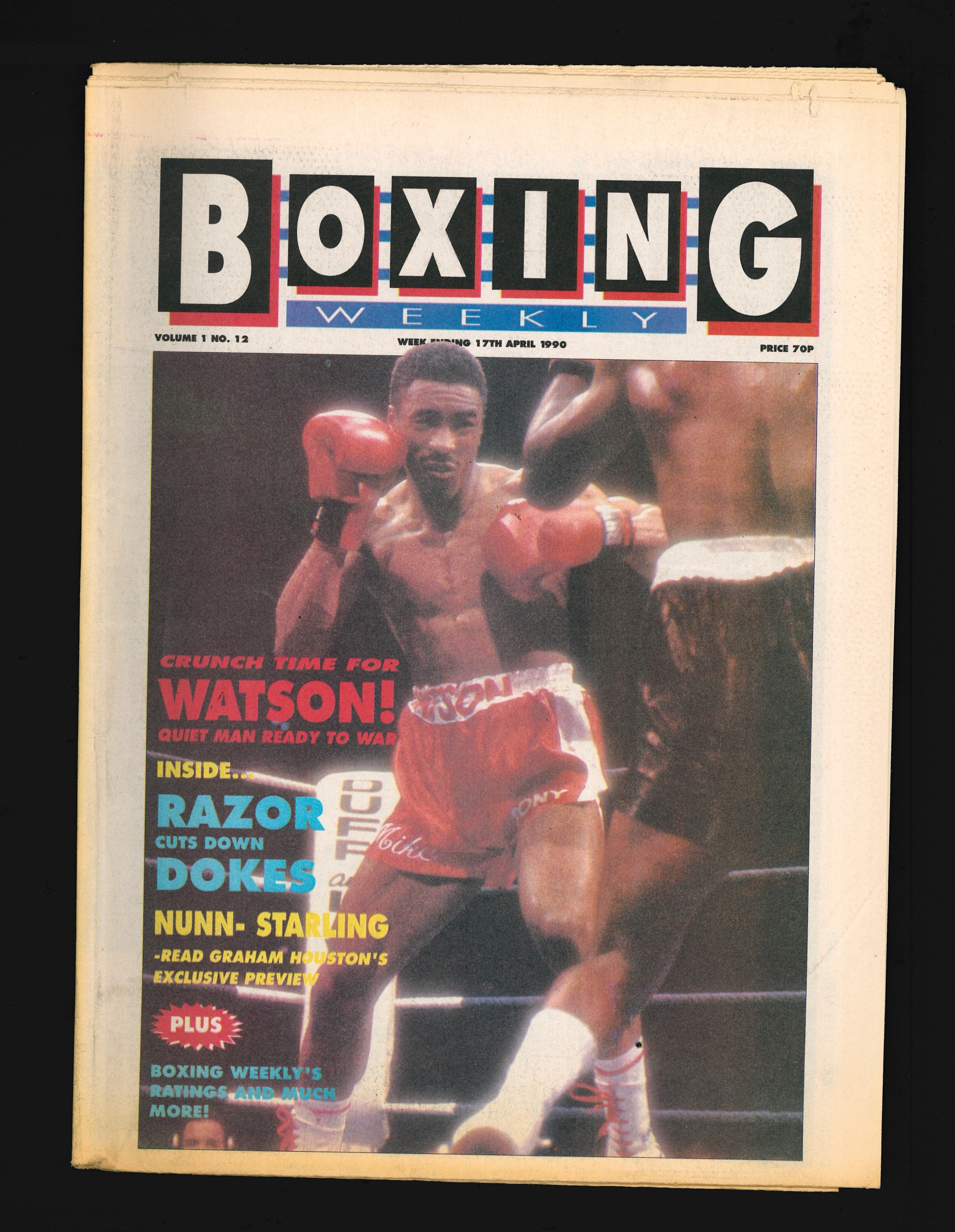 Boxing Weekly April May June 1990 Vintage Original Magazine - Etsy