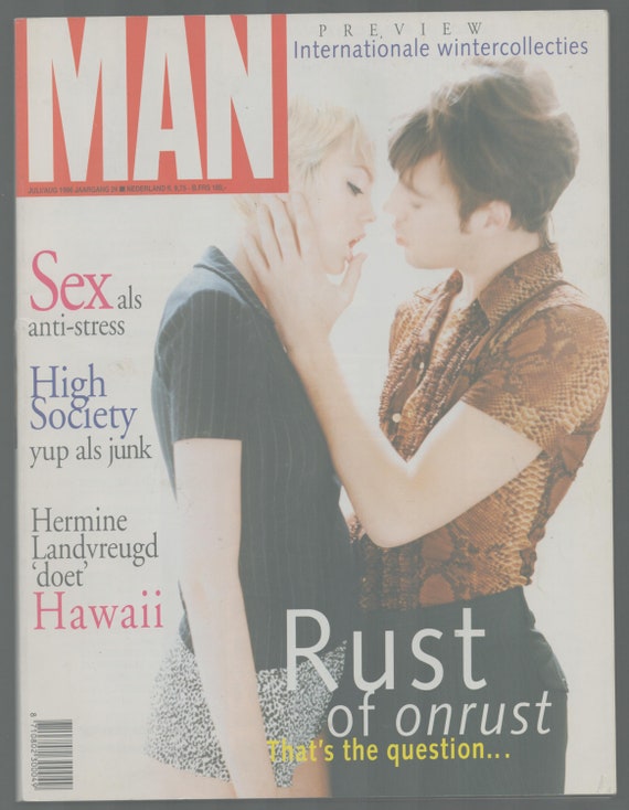 Man July Aug 1996 Dutch Original Fashion Magazine Preview - Etsy