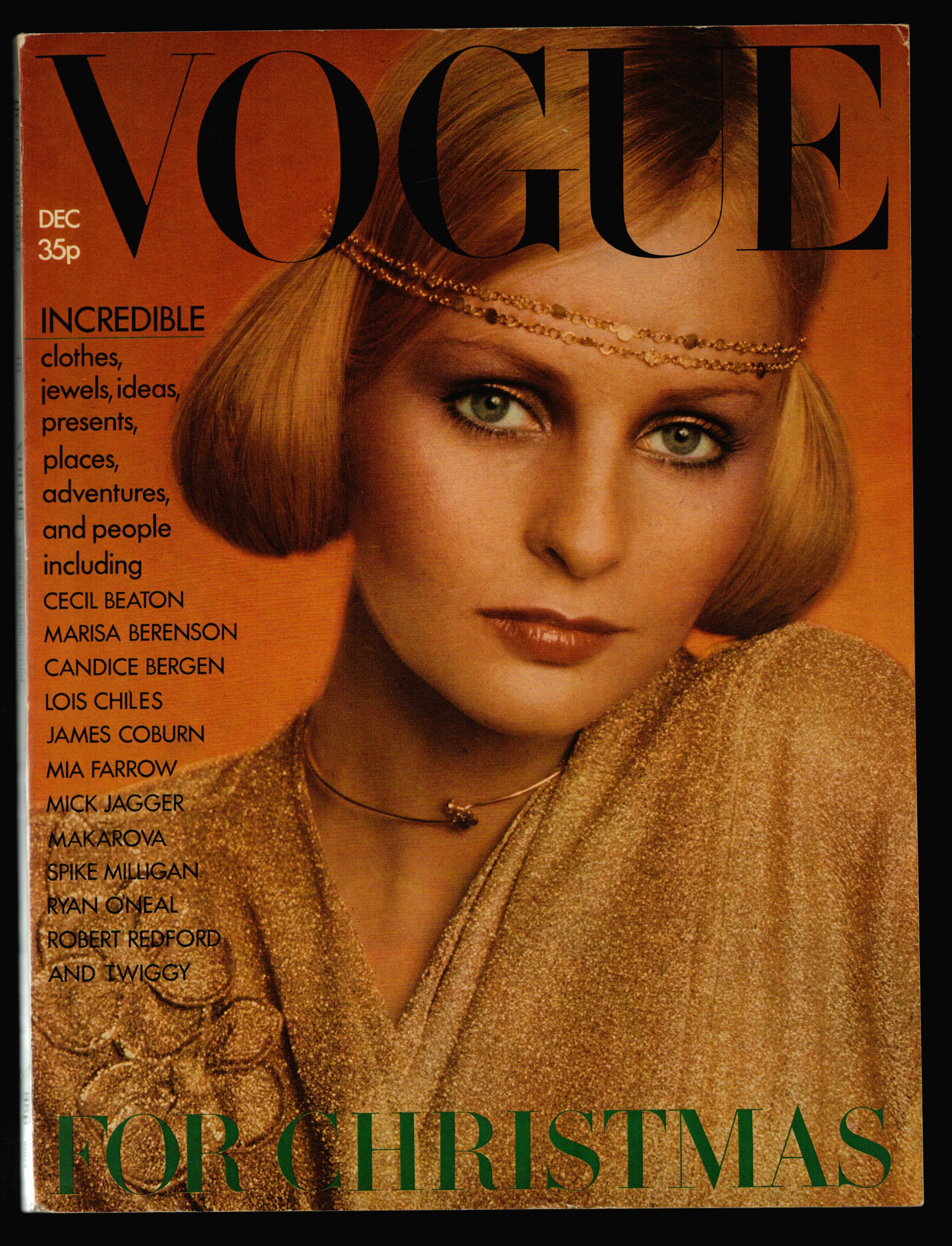 Vintage Vogue Christmas Magazine Covers