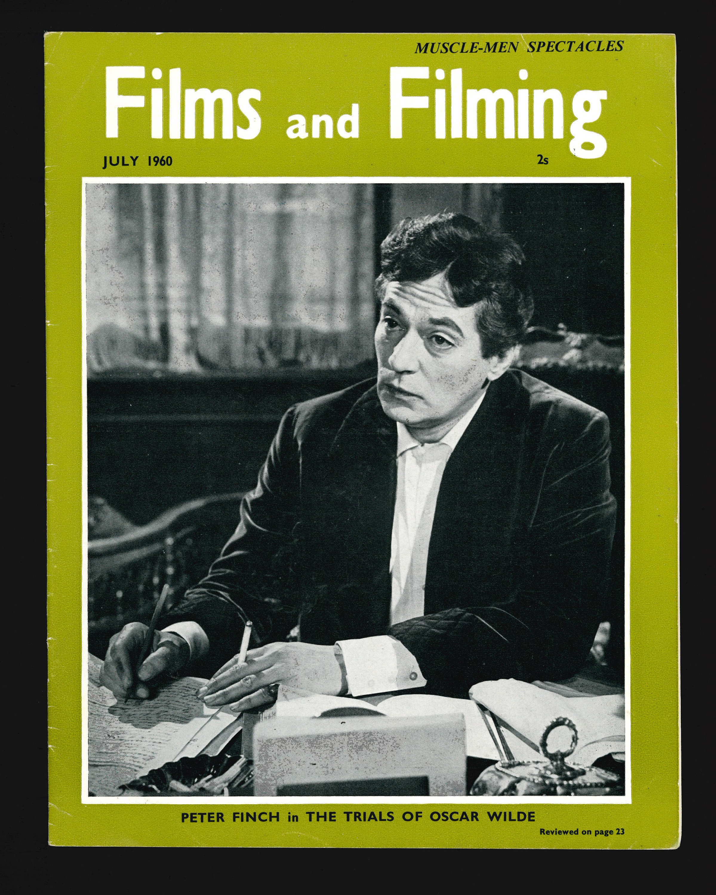 Films and Filming July 1960 Vintage British Movie Magazine Peter Finch ...