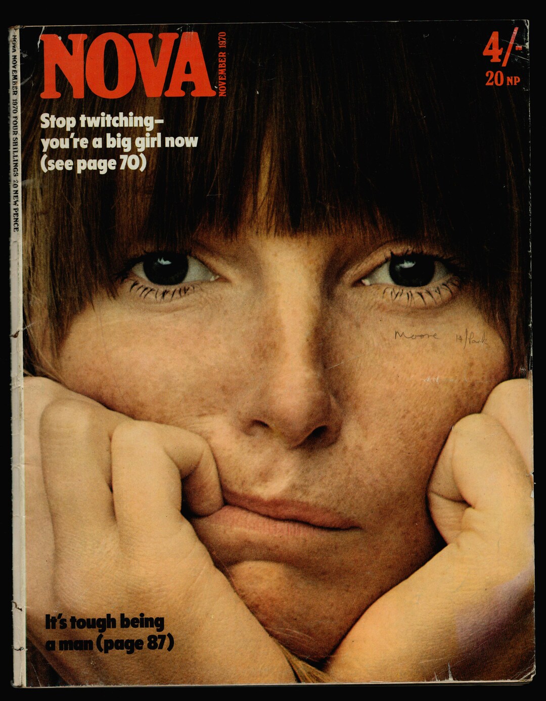Nova UK Nov 1970 British Original Vintage Rare Retro Fashion Magazine ...