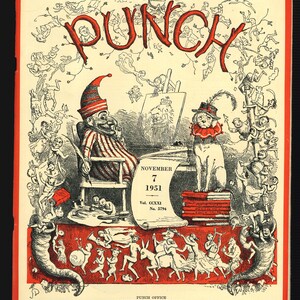 Punch 1951 Bundle of 50 Copies Vintage Original Satire Magazine - Etsy