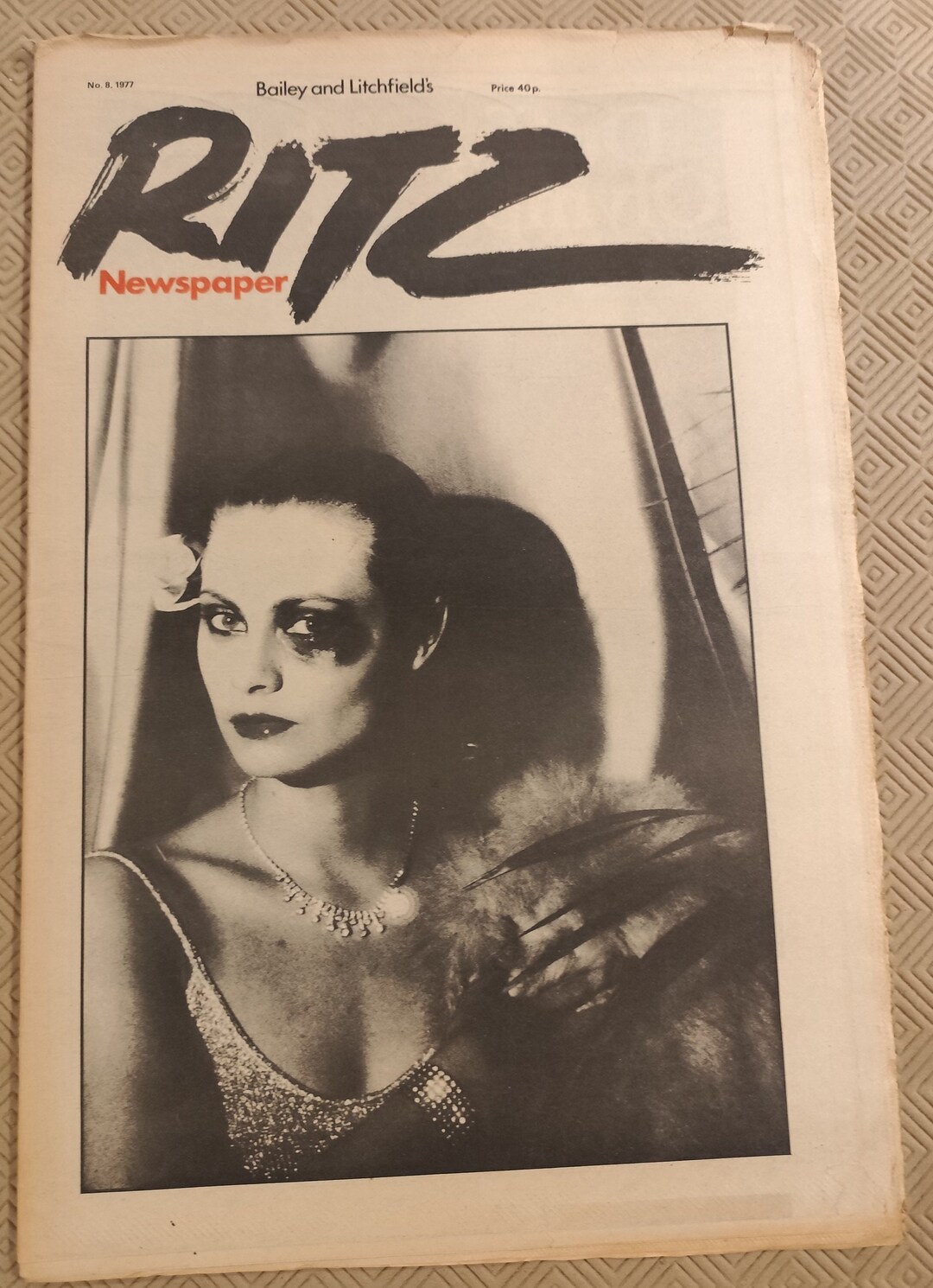 Ritz No 8 1977 David Bailey and David Litchfield Fashion Entertainment ...