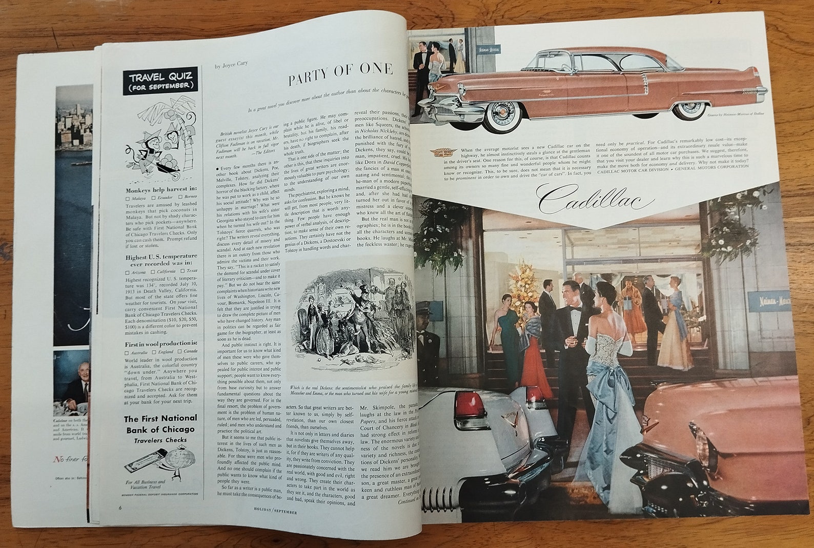 Holiday Sept 1956 US Original Vintage Magazine Illinois , Burma - Etsy