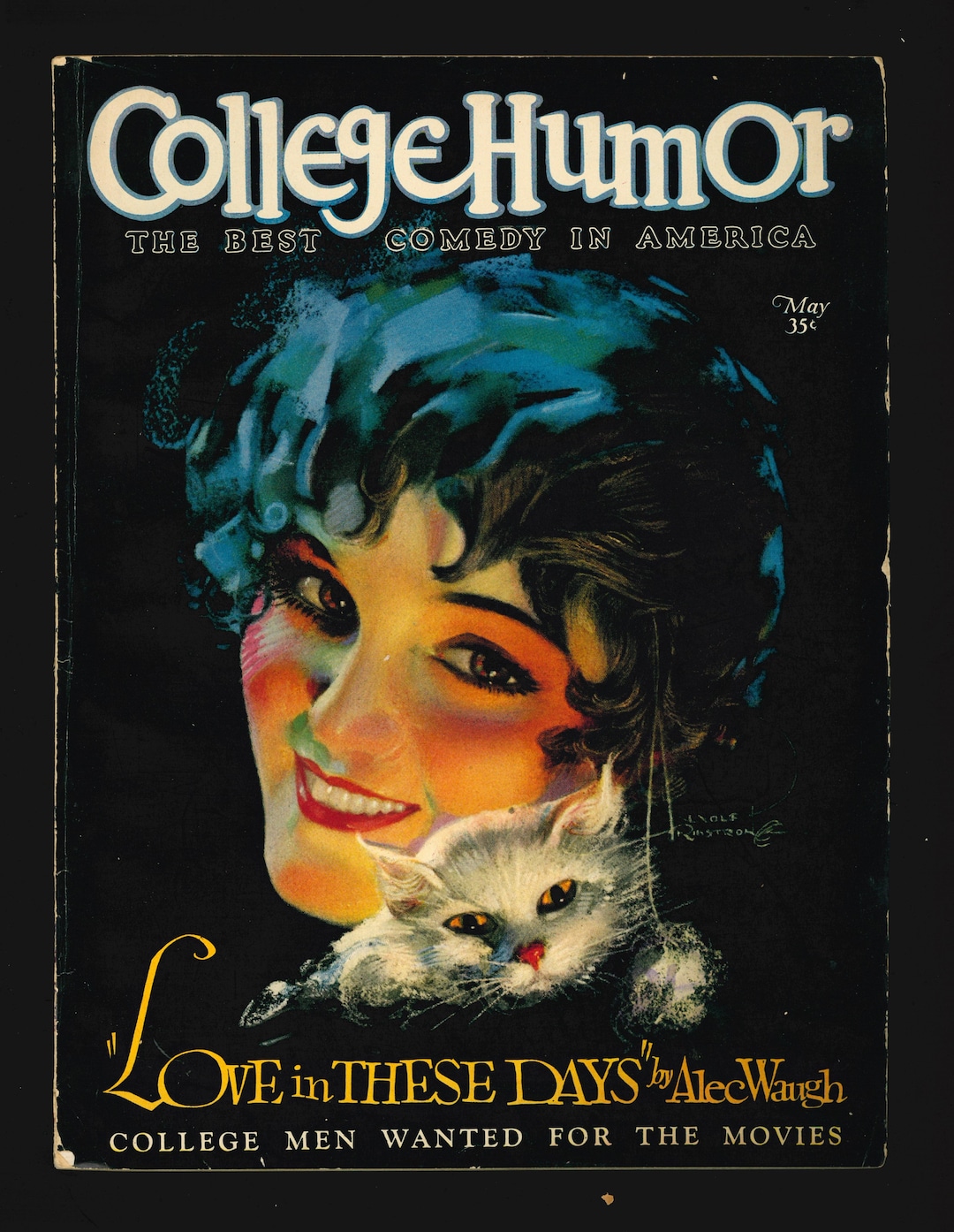 College Humor May 1927 Vintage Magazine Alec Waugh - Etsy