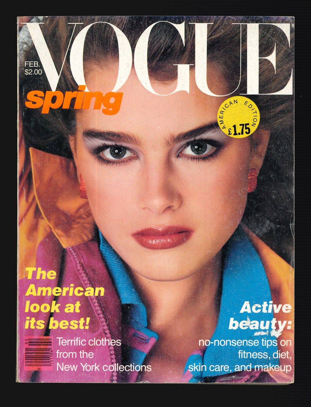 Vogue US Feb 1980 Original Vintage American Fashion Magazine - Etsy