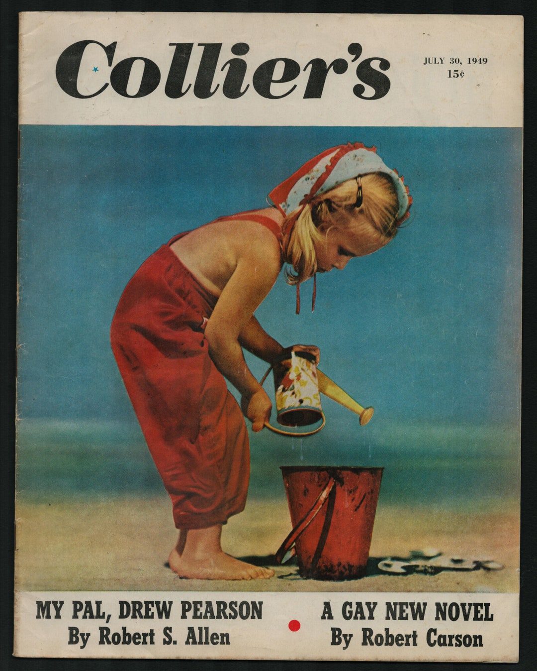 Collier’s July 30 1949 Rare Vintage Magazine Artist: Tana Hoban My Pal ...