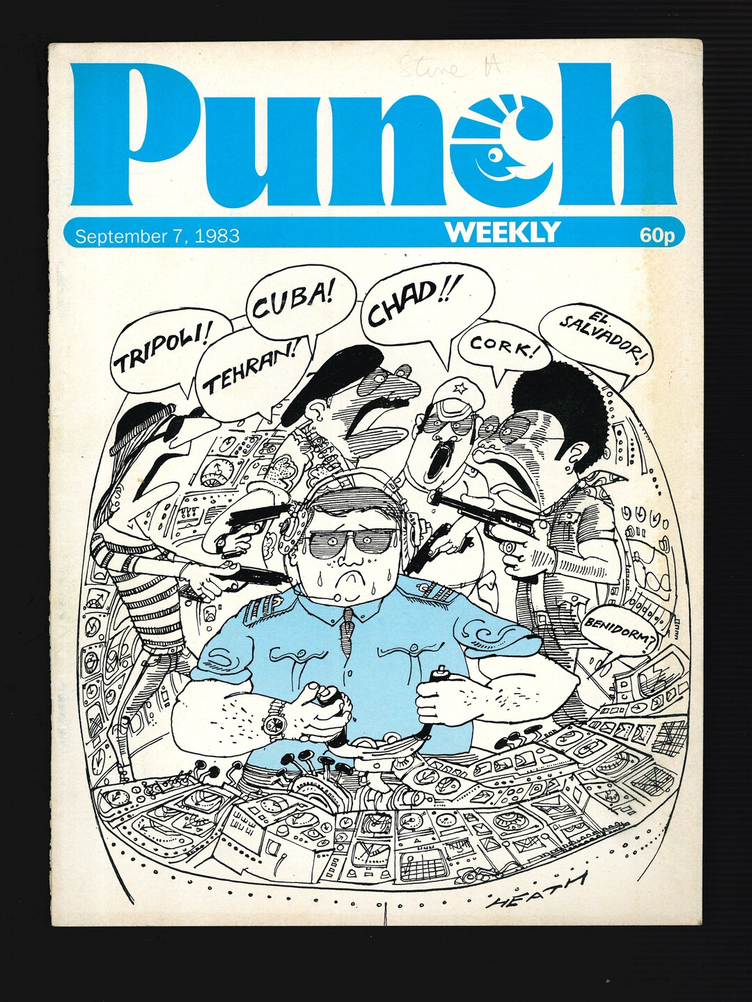 Punch Sept 1983 Bundle of 3 Copies Vintage Original Satire Magazine - Etsy