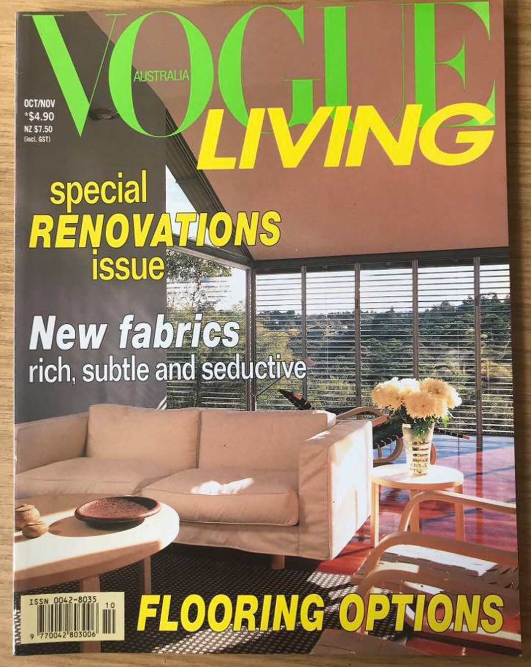 Vogue Living Oct / Nov No 5 1996 Australia Original Vintage - Etsy