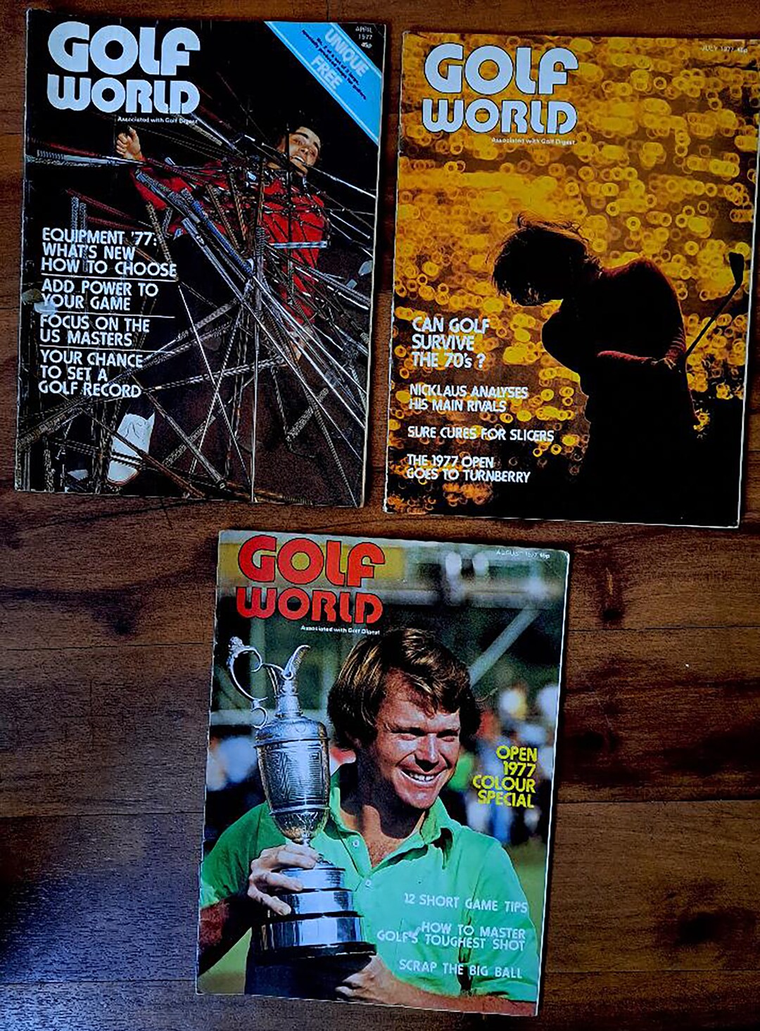 Golf World Lot X 16 Copies 1977 1978 1979 1990-1994 Monthly Original ...