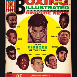Boxing Illustrated 1969 Original Vintage Retro Magazine - Etsy