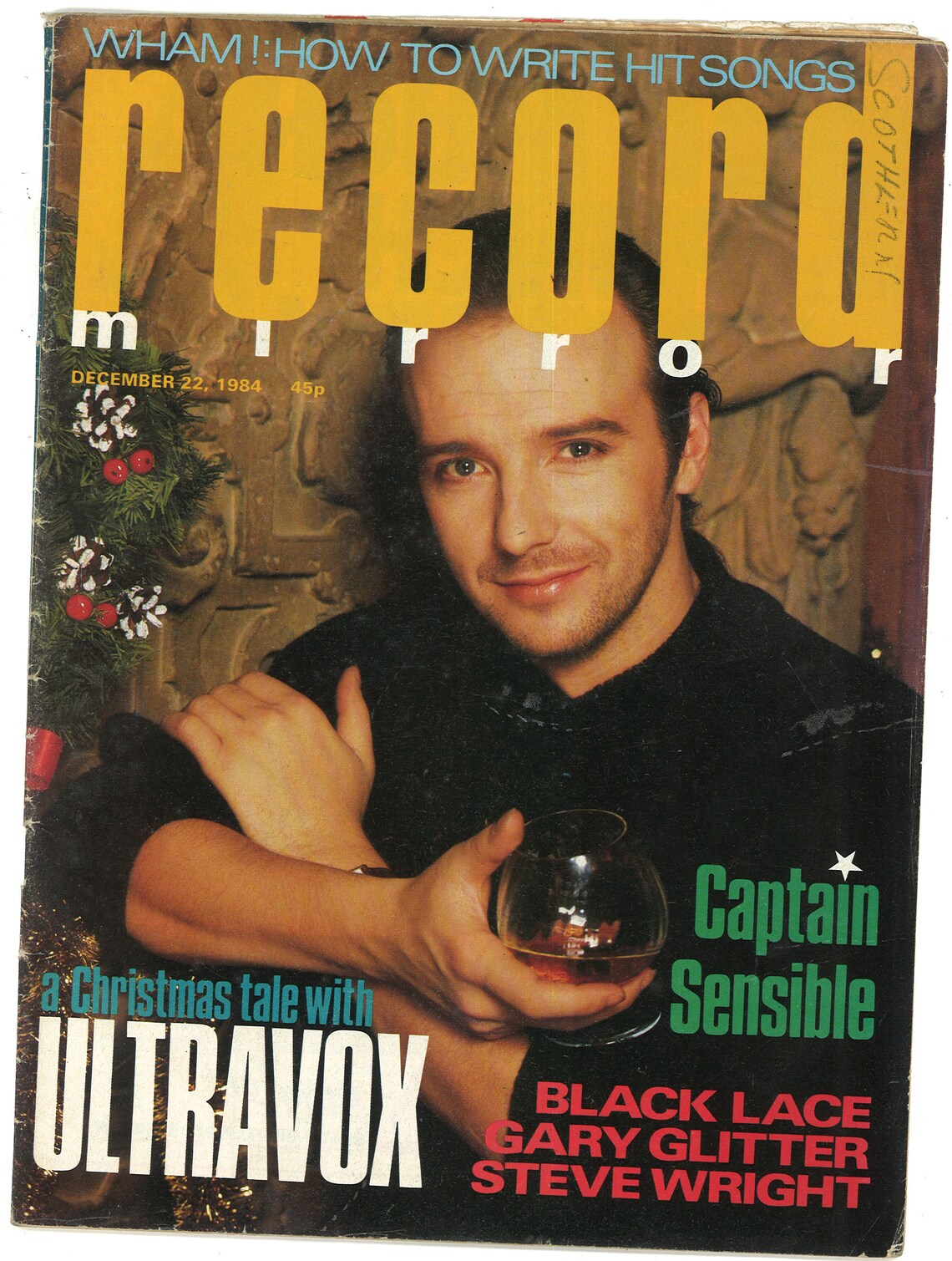 Record Mirror Dec 22 1984 UK British Original Vintage Music - Etsy