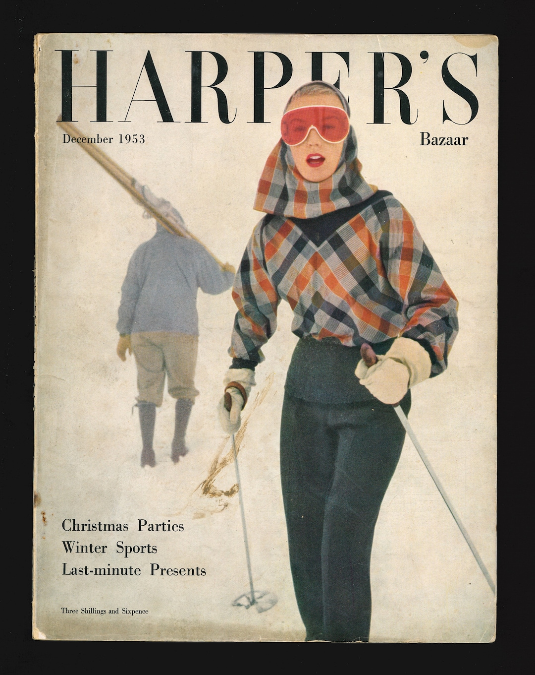 Harper's Bazaar UK Dec 1953 Original Vintage Rare Retro Fashion ...