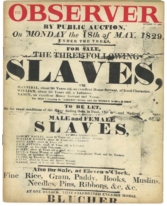 Observer Sunday Supplement Oct 17 1965 Original Vintage News | Etsy