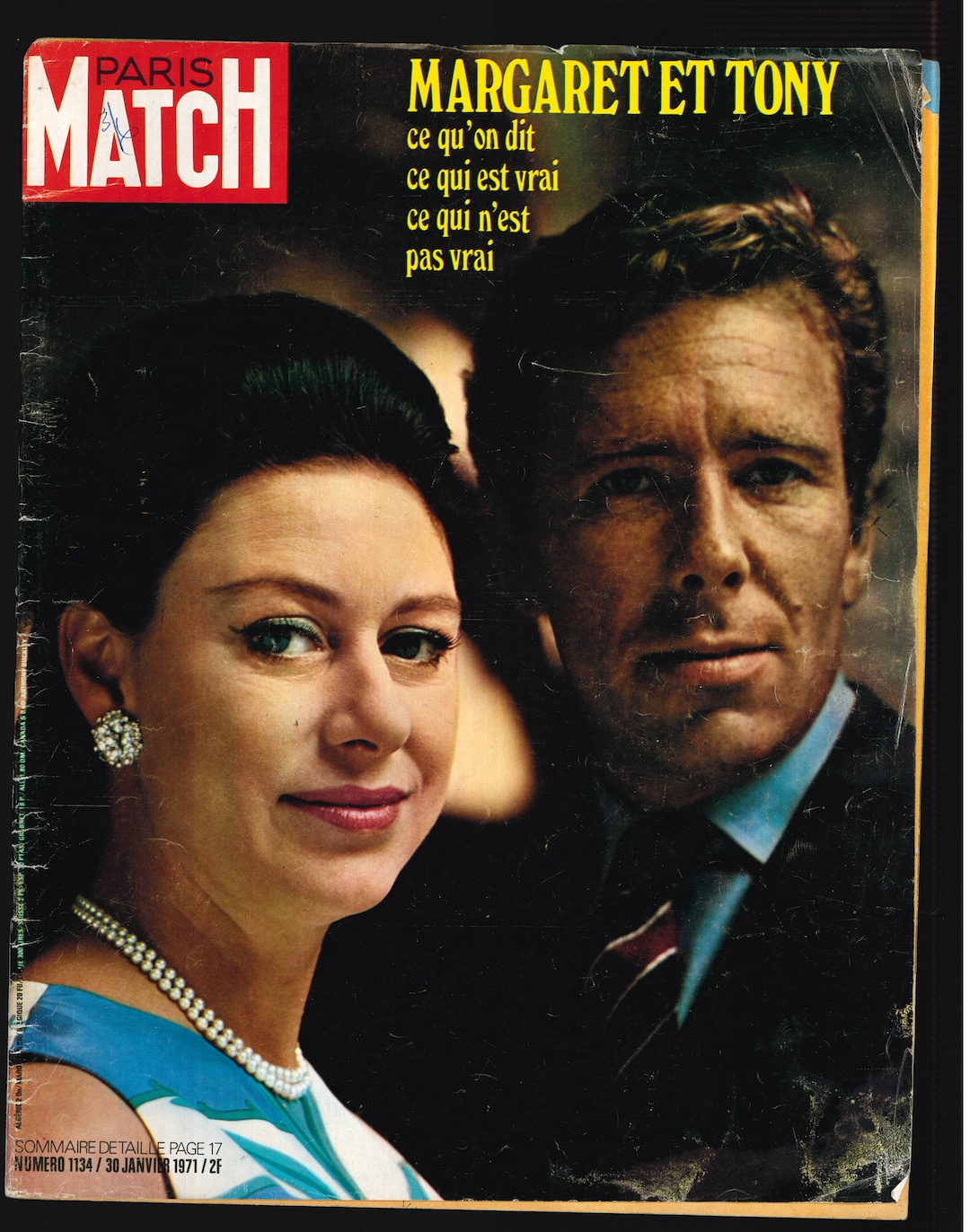 Paris Match Jan - May 1971 Original Vintage Magazine - Etsy