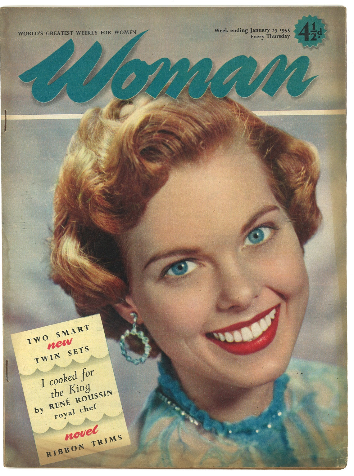 Woman Jan 29 1955 Original British Vintage Weekly Women Magazine Gift ...