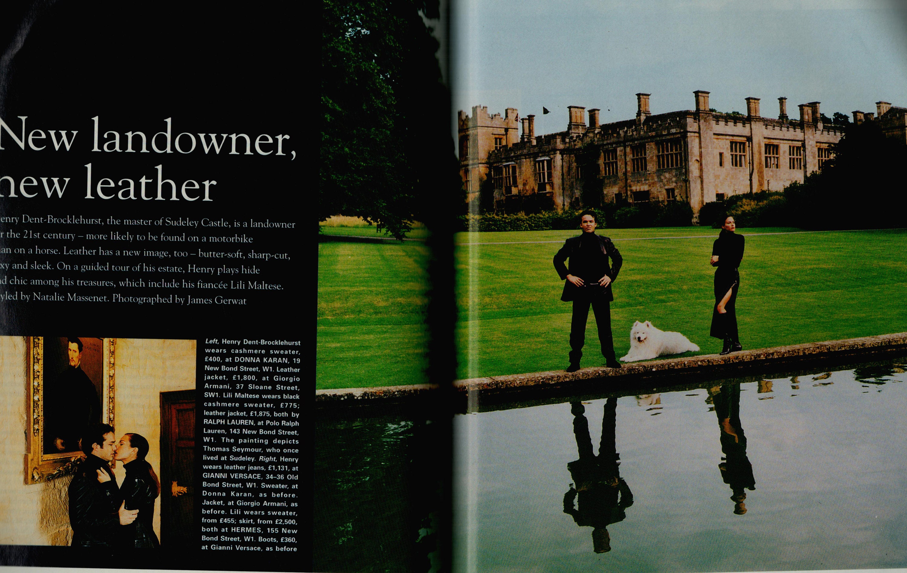 Tatler Oct 1997 British Original Vintage Fashion Magazine Christie ...