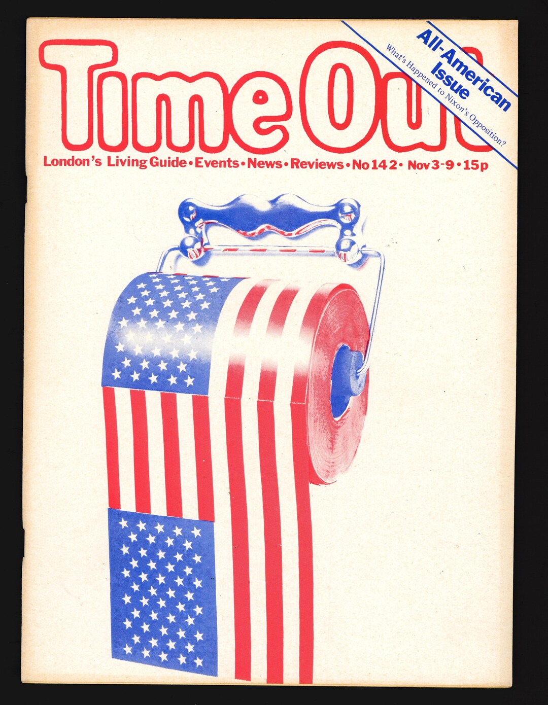 Time Out Issue 142 Nov 3-9 1972 London Original Vintage Magazine - Etsy