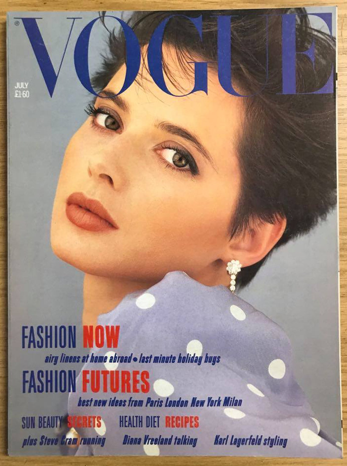 Vogue UK July 1984 British Original Vintage Fashion Magazine - Etsy