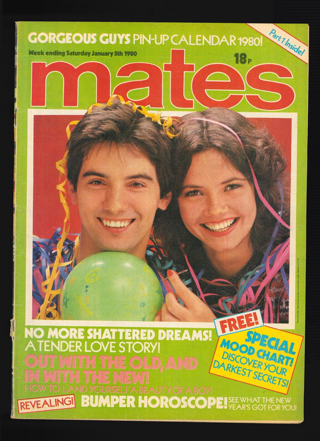 Mates Jan 5 1980 Original Vintage Teen Magazine the Jags - Etsy UK