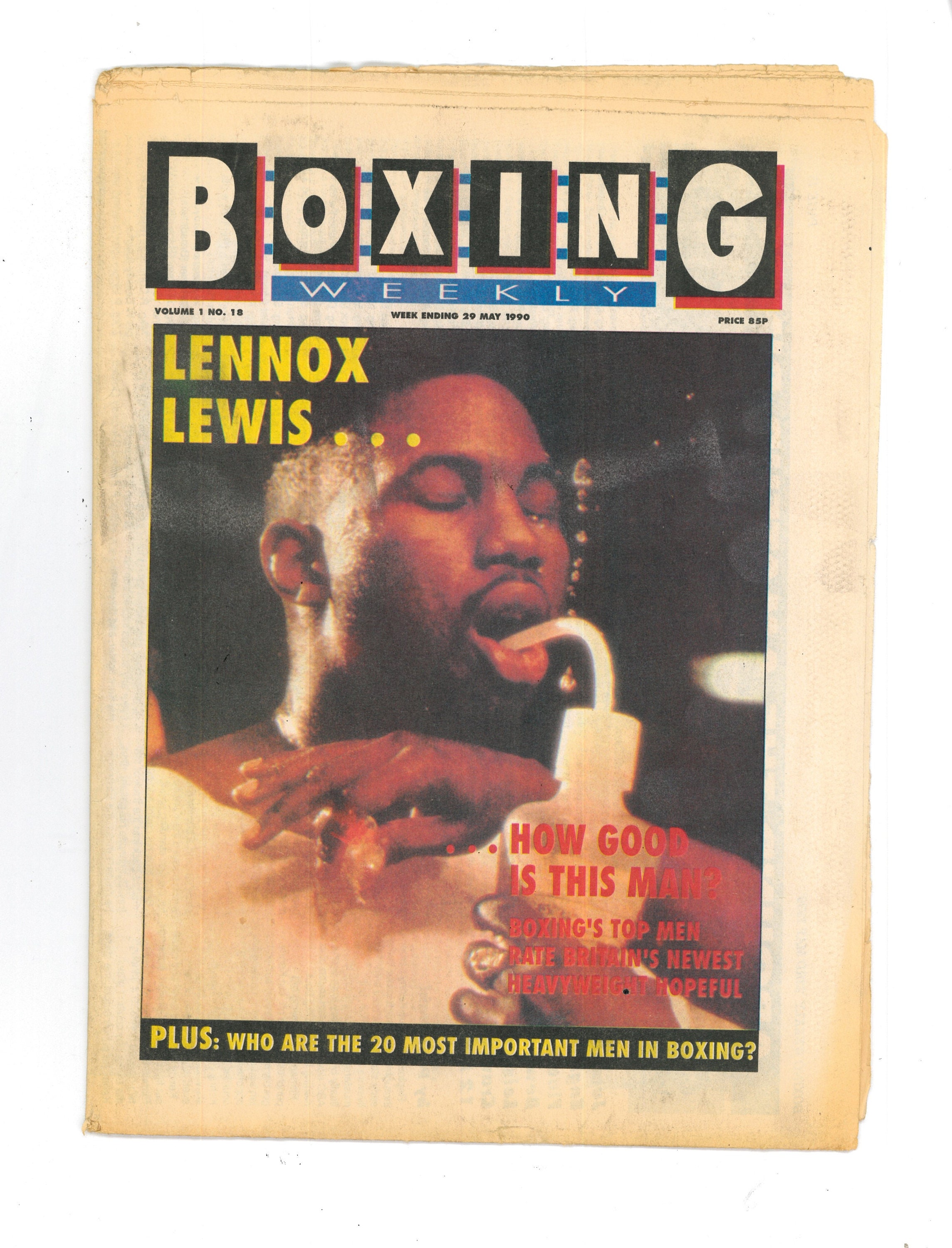 Boxing Weekly April May June 1990 Vintage Original Magazine - Etsy