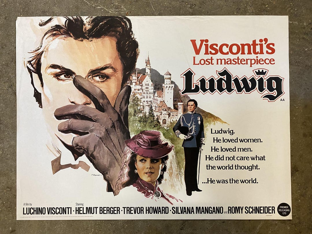 Ludwig, 1973 British Quad Movie Poster - Etsy