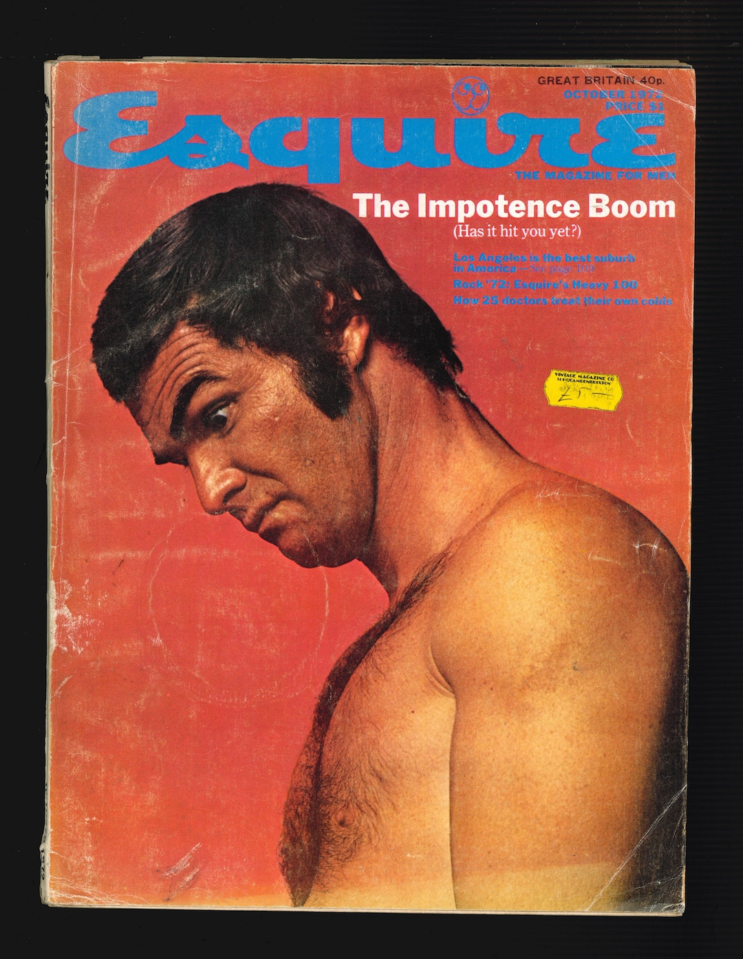 Esquire Magazine Oct 1972 - Etsy