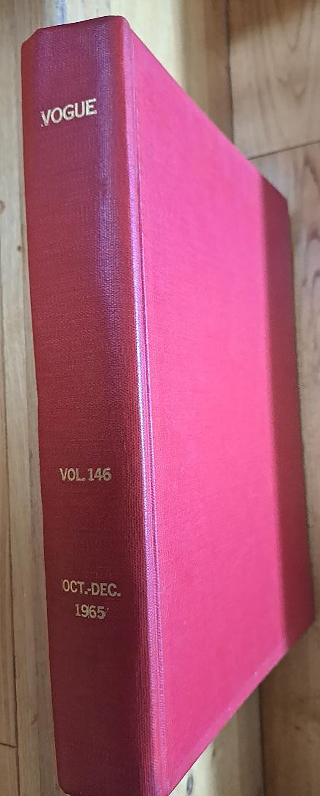 Vogue US Magazine Oct-dec 1965 Bound Volume 146 - Etsy