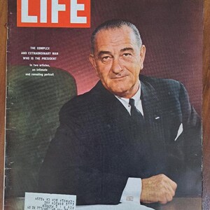 Life US Aug Dec 1964 American Original Vintage Weekly Magazine 60th - Etsy