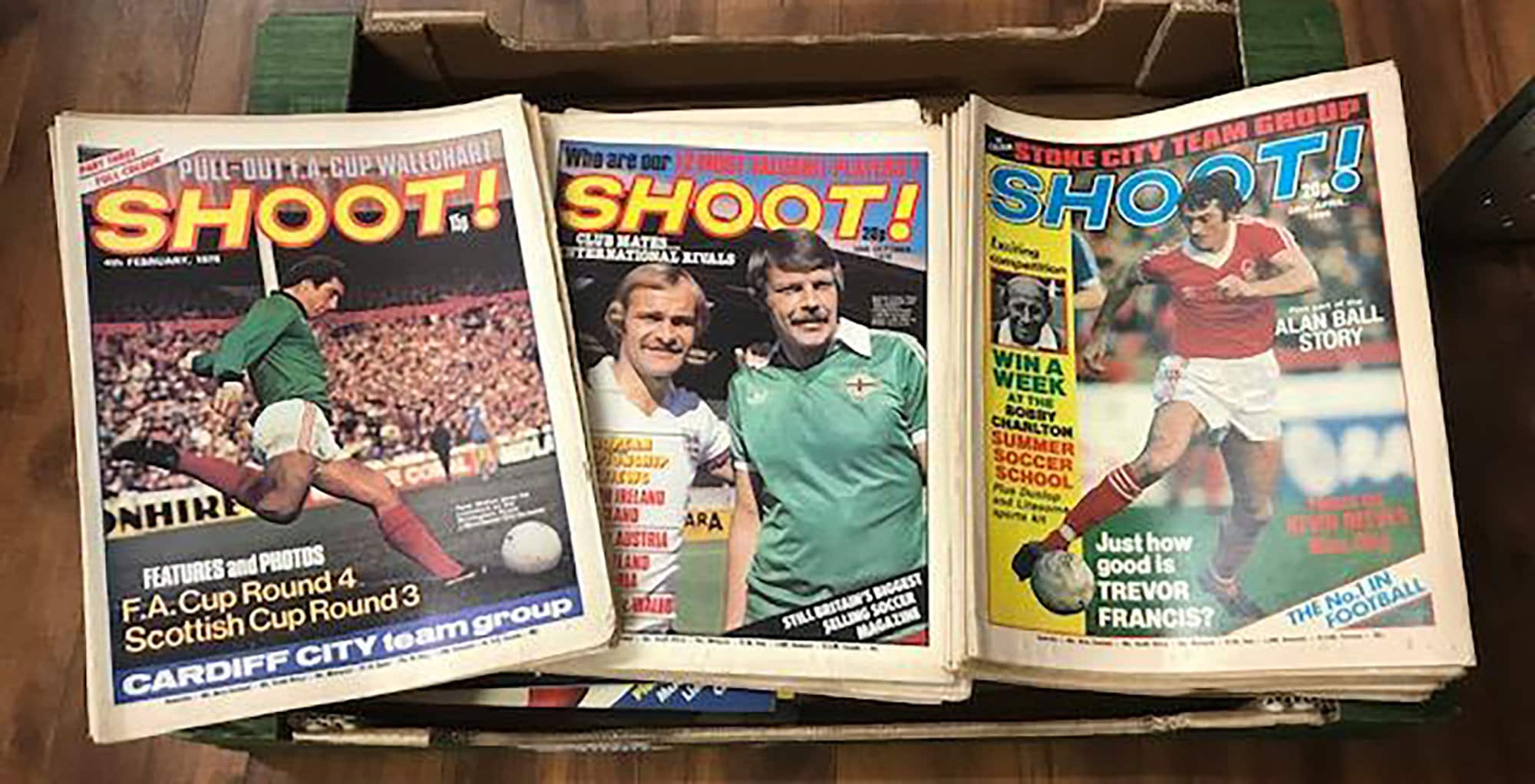 Shoot Football Magazine 1970-1990's Lot X 75 Copies - Etsy UK