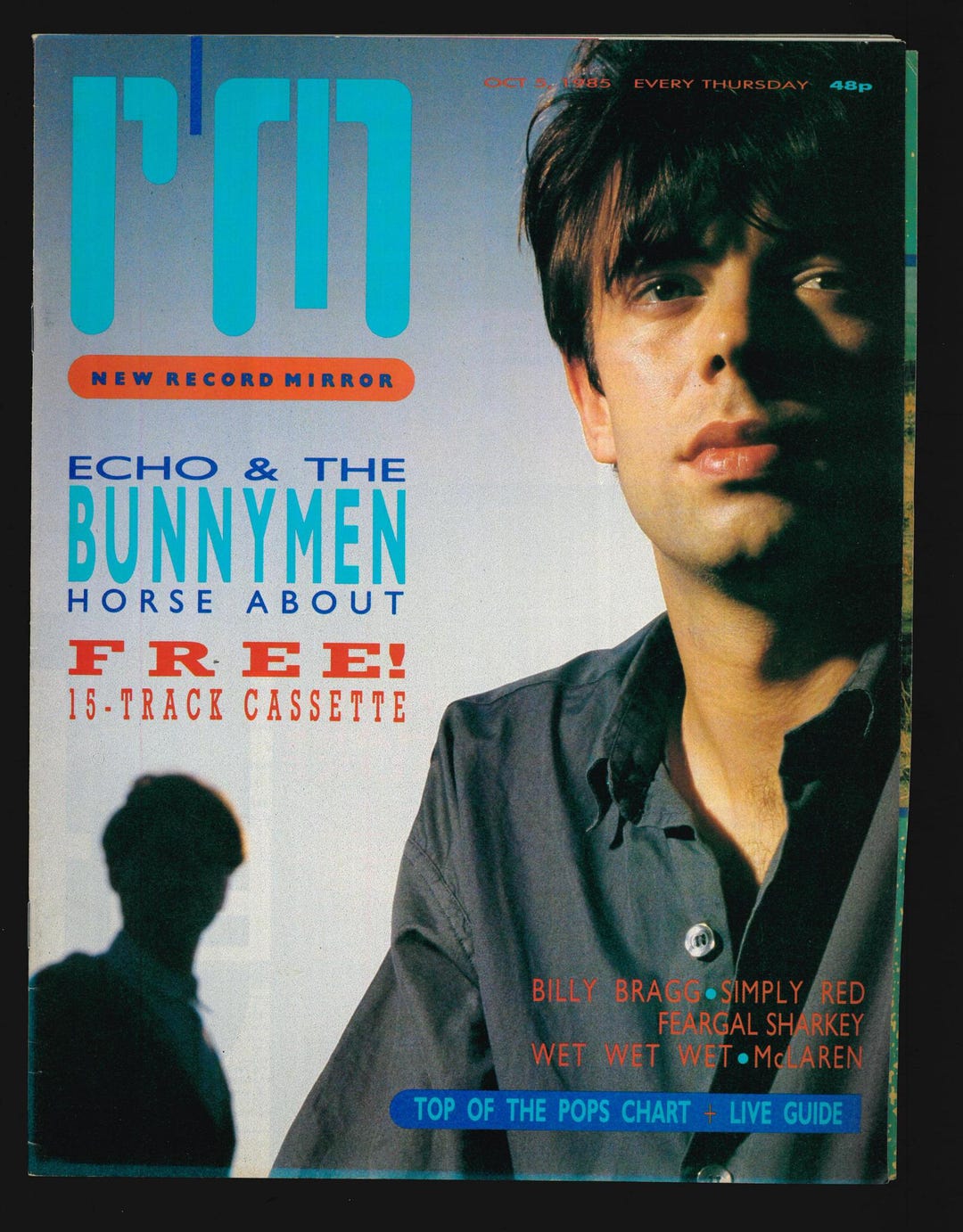 Record Mirror Oct 5 1985 Original Music Magazine Top 100 Chart Singles ...