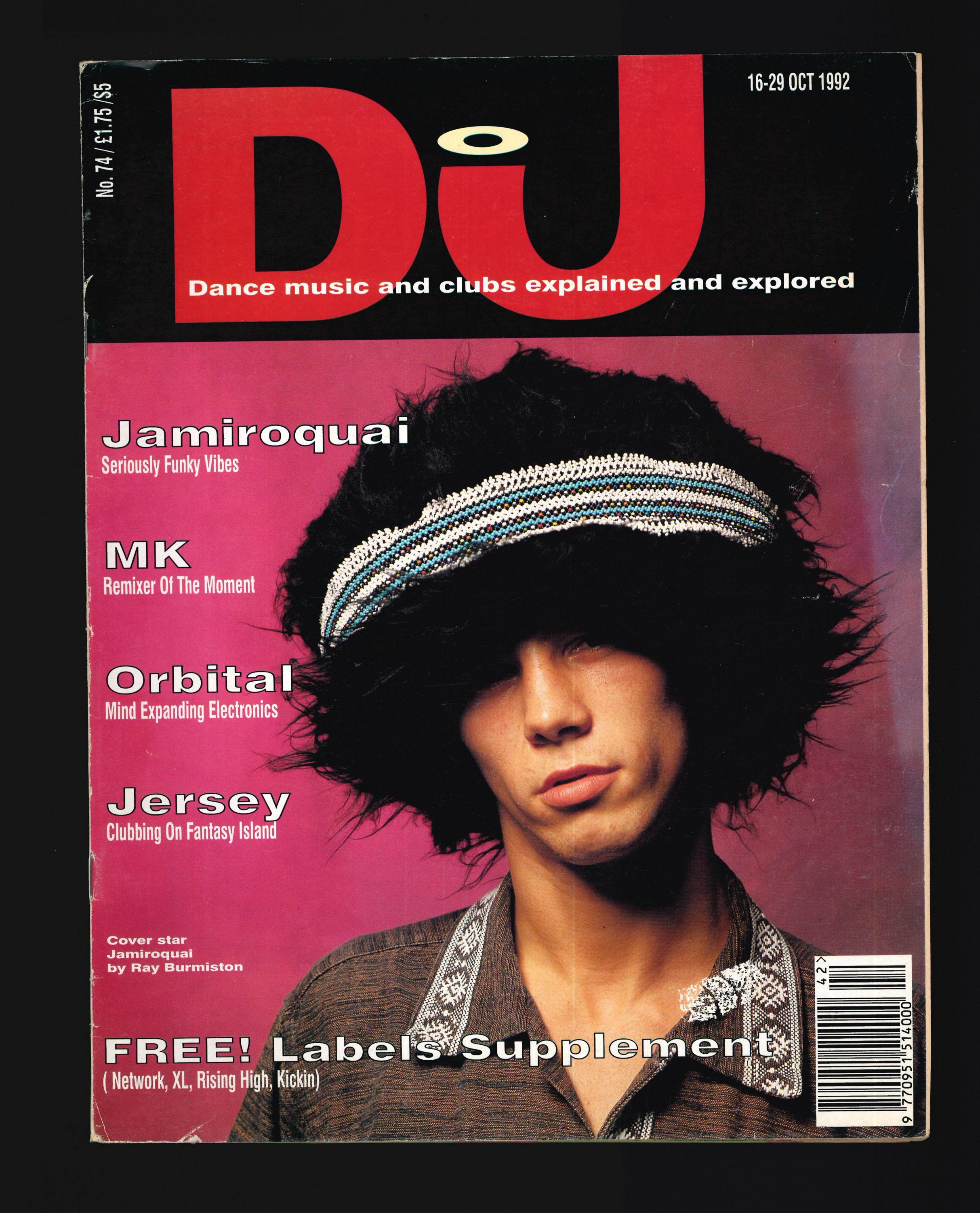 DJ Magazine Oct - Dec 1992 Dance Music and Clubs Inner City - Etsy