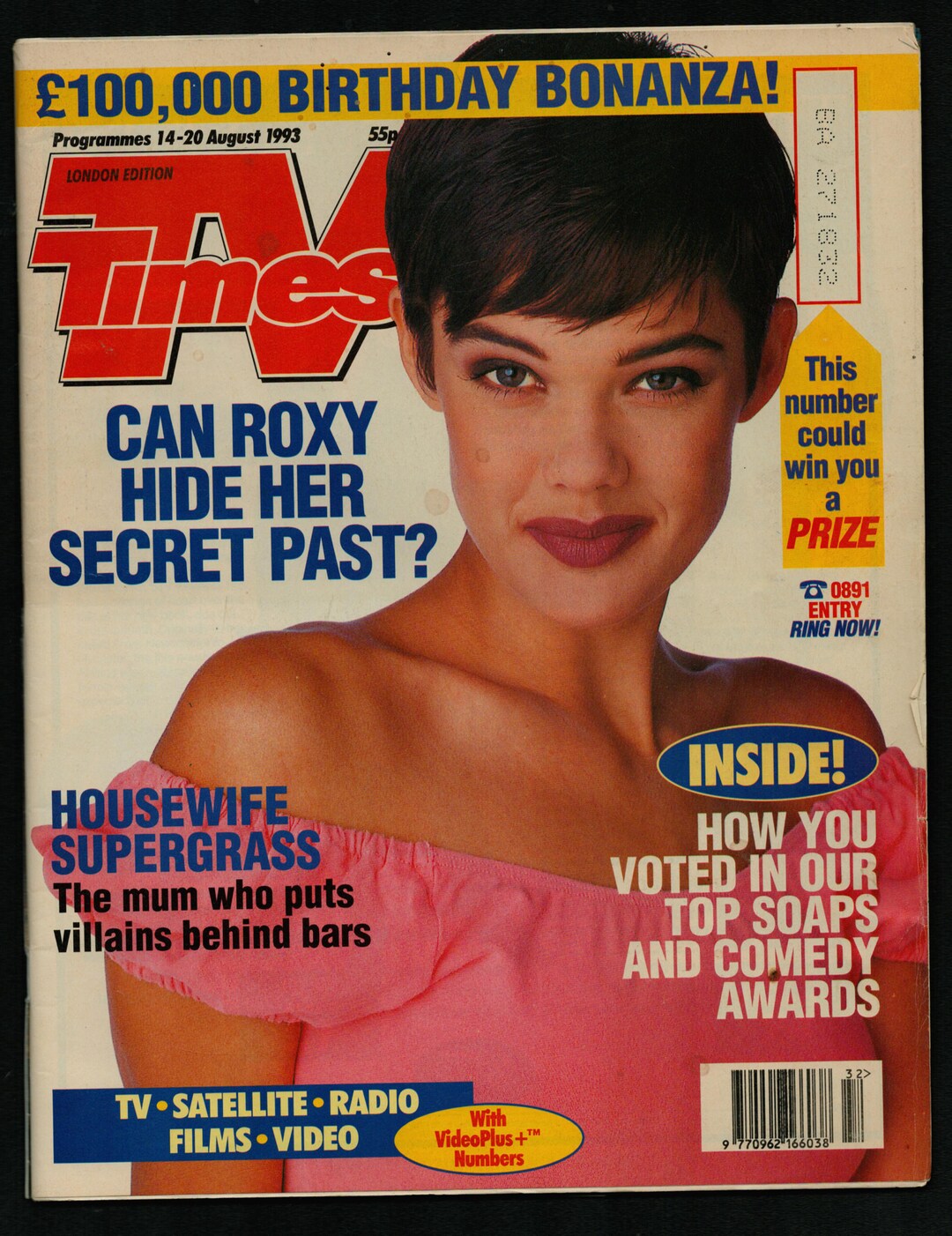 TV Times Aug 14-20 1993 London Edition Magazine Lisa Lackey - Etsy