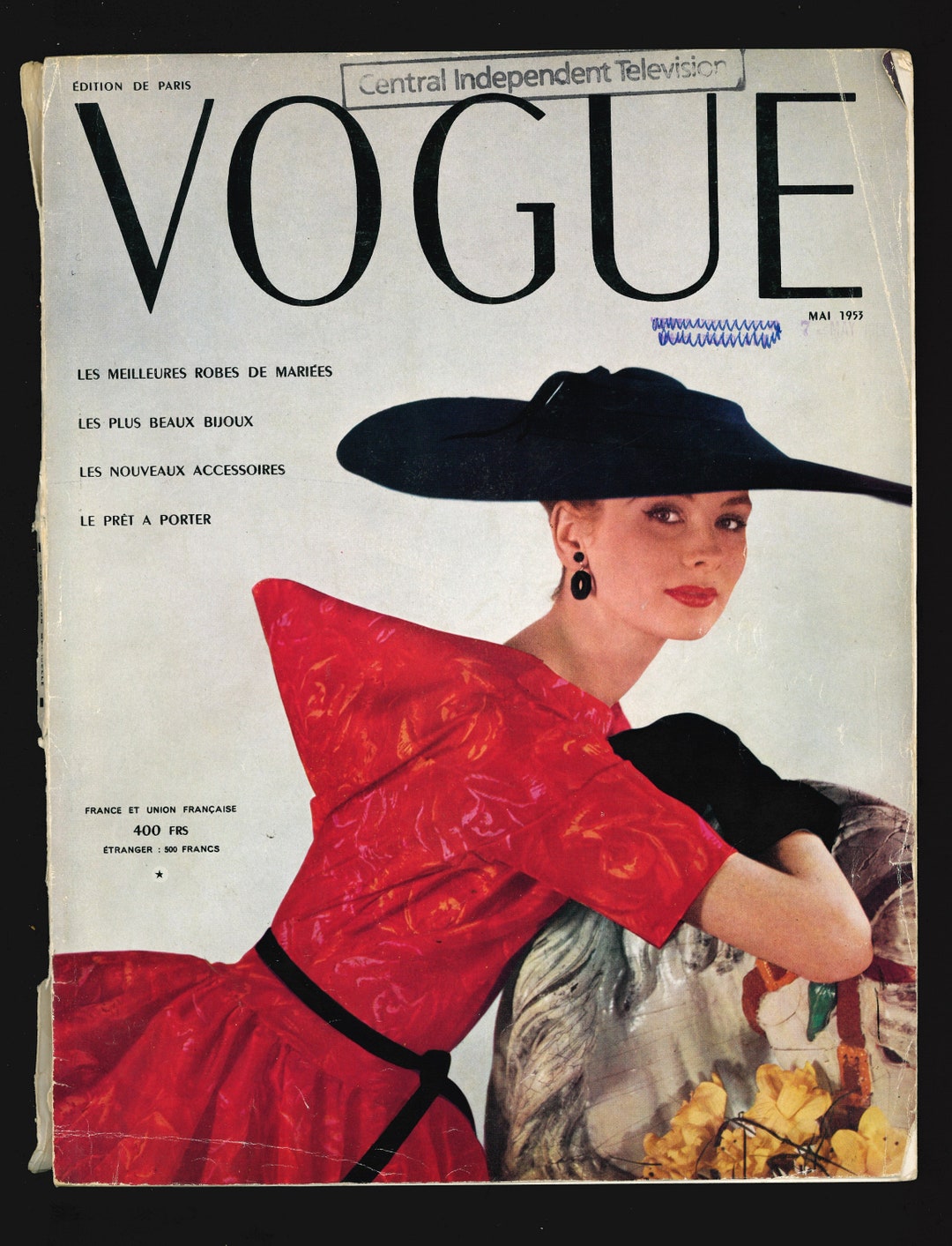 Vogue Paris May 1963 Original Vintage Fashion Magazine - Etsy