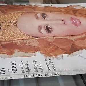 Vogue US Feb 15 1965 Original Vintage American Spring Fashion Magazine ...