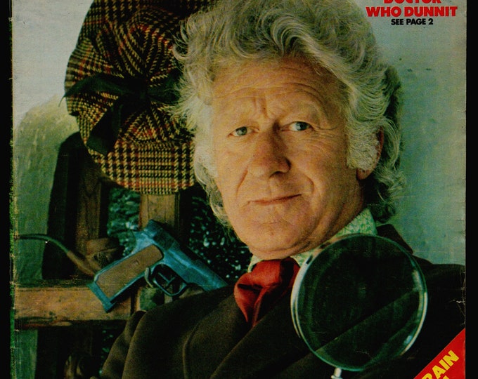 TV Times June 22-28 1974 Anglia Original Vintage Magazine Jon Pertwee ...